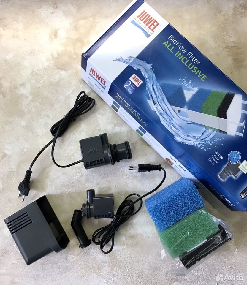 Помпы Juwel новые и набор губок