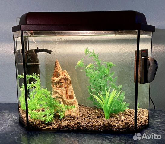 Аквариум 25л с фильтром, подсветкой