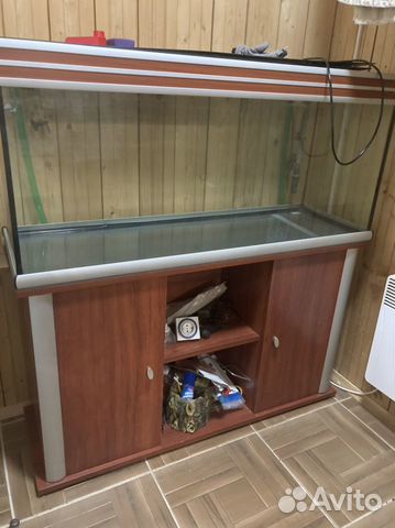 Аквариум 250 литров с тумбой