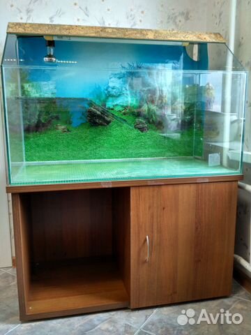 Акватеррариум 100л (+ тумба, фильтр, обогреватель)