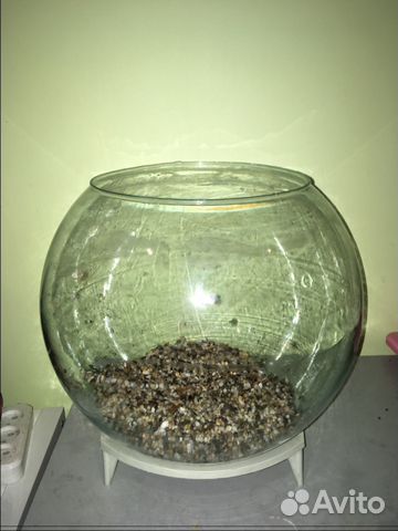 Аквариум круглый СССР