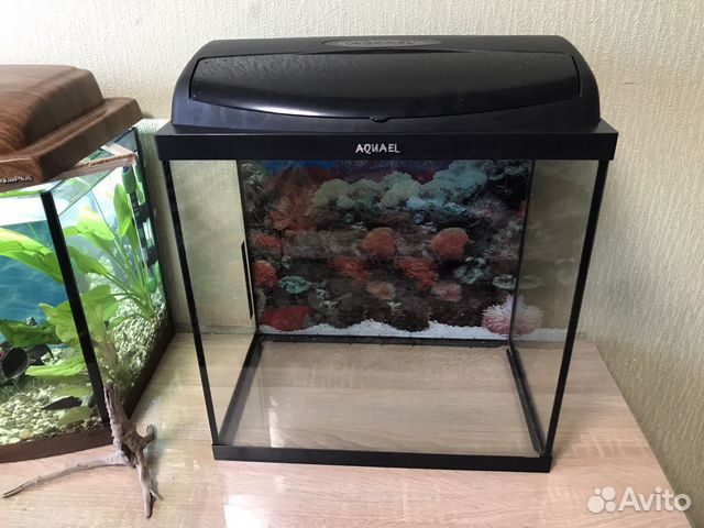 Отличный аквариум aquael на 40 литров