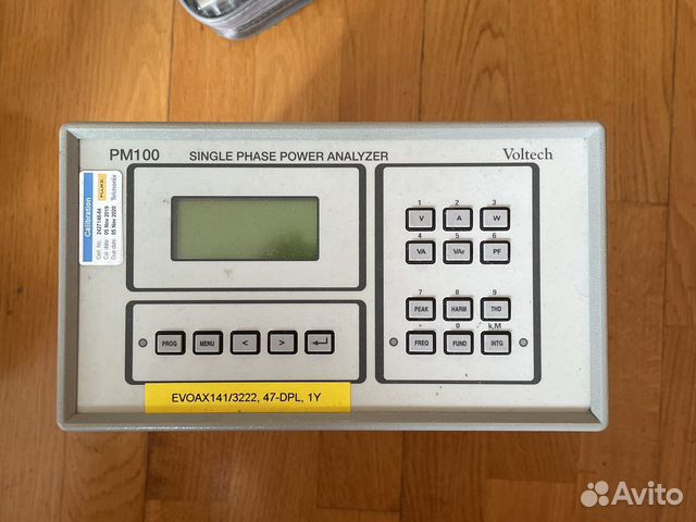 Анализатор мощности Voltech Pm100 купить в Санкт-Петербурге ...