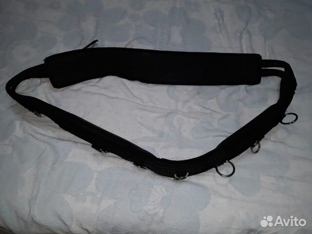 Седелка для лошади, неопрен, гель, кольца