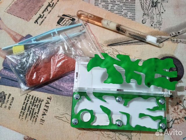 Муравьиная ферма с муравьями mini